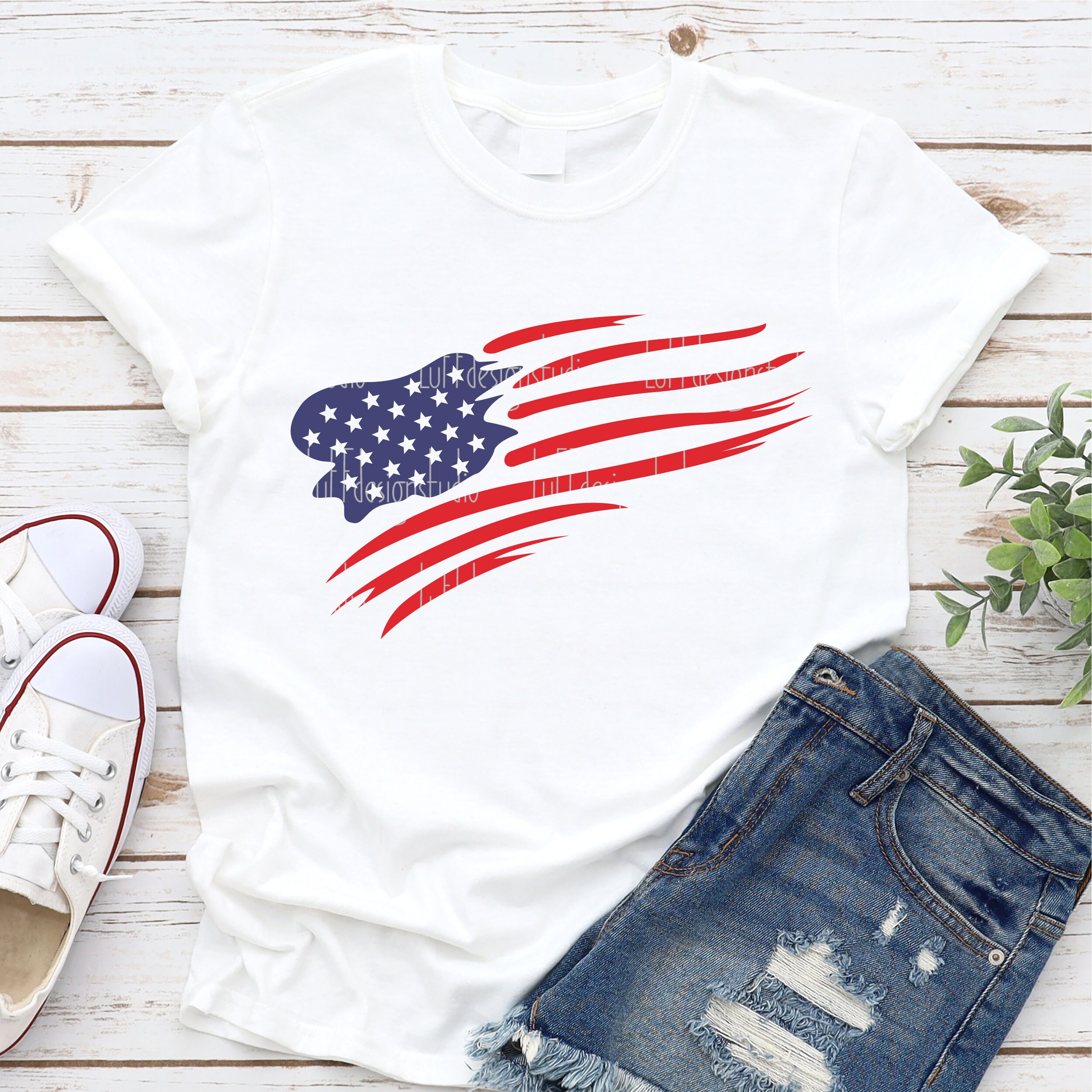 American Flag SVG 4th of July SVG Patriotic SVG Fourth of - Etsy
