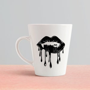 Vampire Lips SVG, Halloween SVG, Dripping Lips SVG, Gothic Svg, Bloody ...