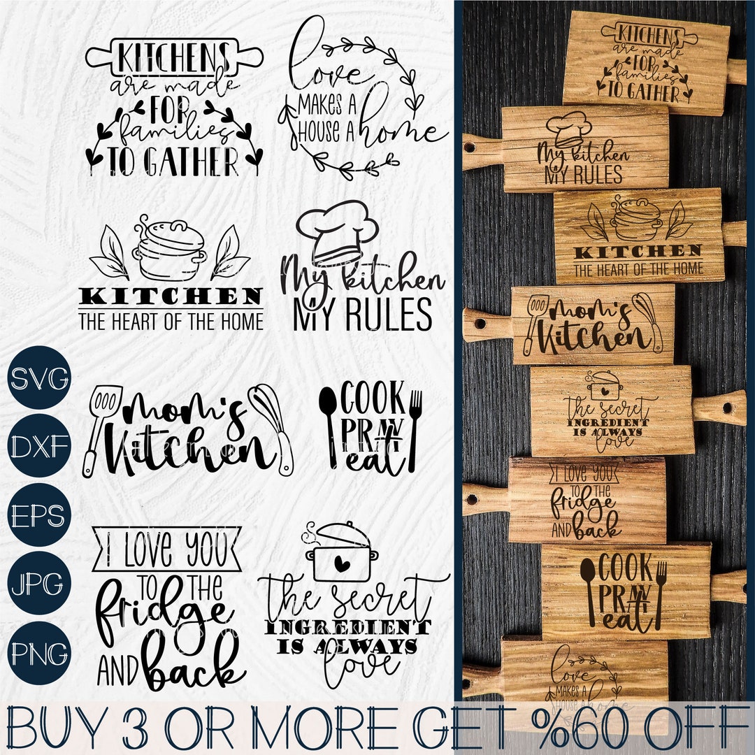 Cutting Board SVG, Funny Kitchen Saying SVG, Glowforge SVG, Laser Svg ...