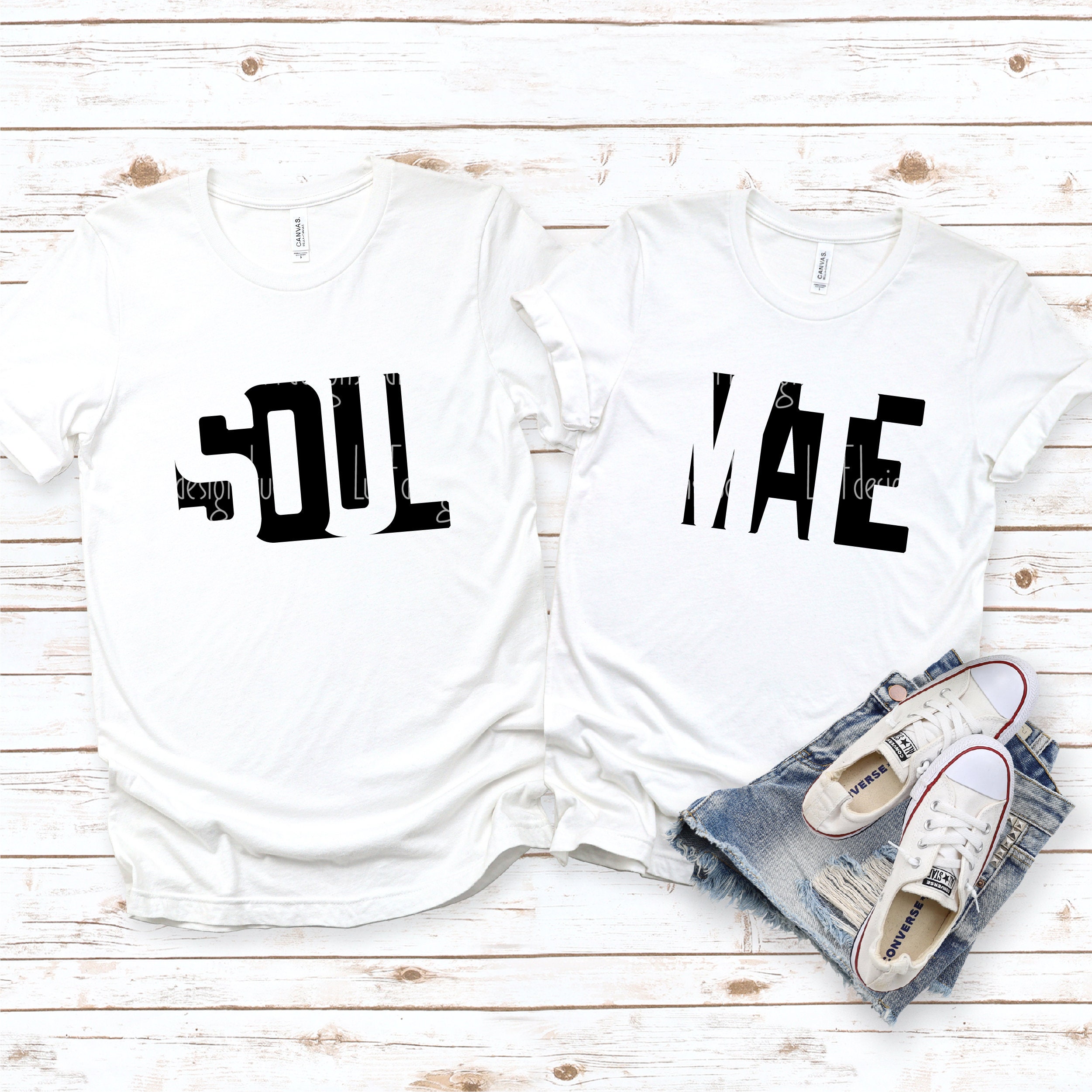 Soul Mate SVG Couples SVG Valentine Matching Shirt SVG Mr - Etsy