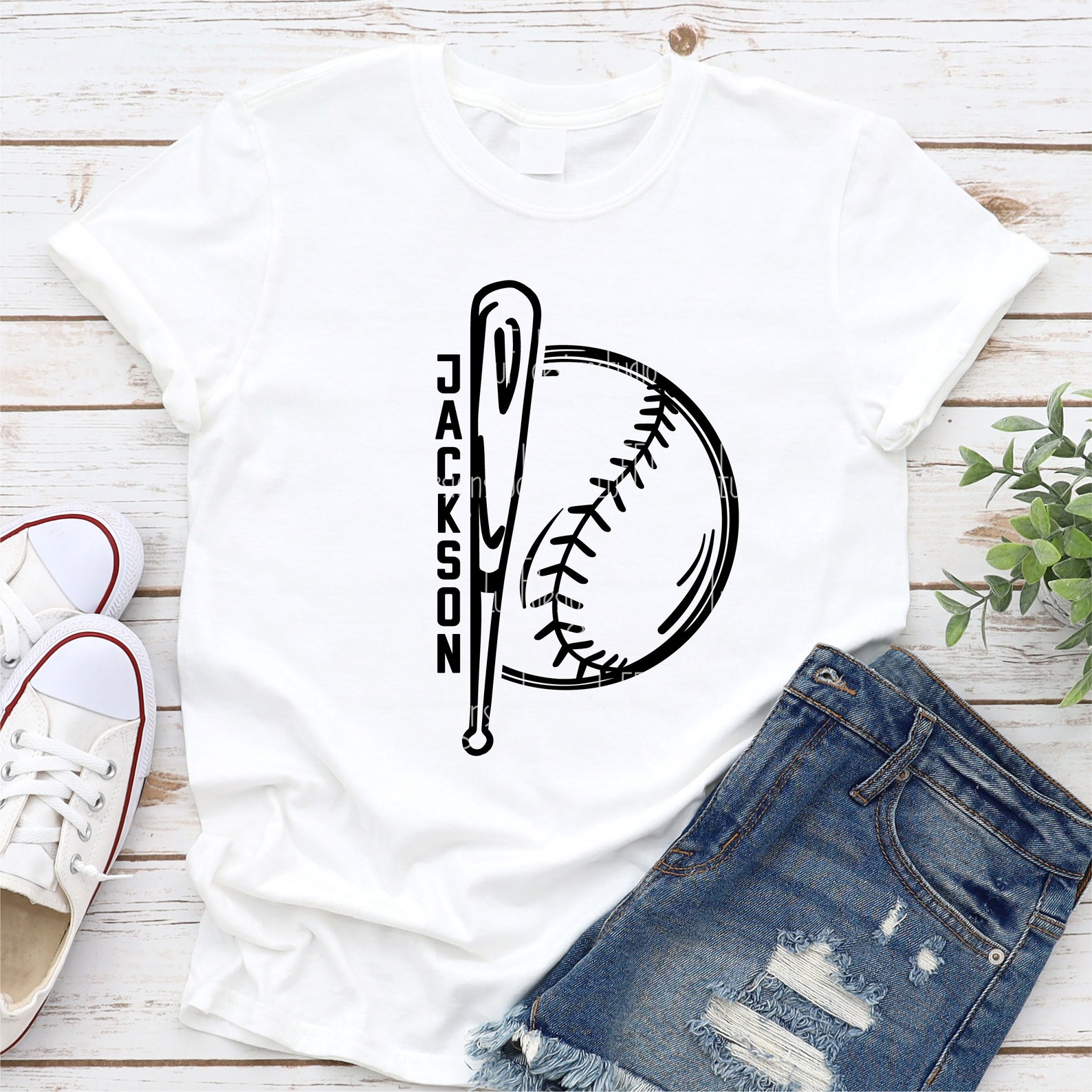 Split Baseball Monogram SVG Half Softball Team Name SVG | Etsy
