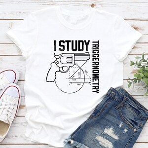 2nd Amendment SVG, I Study Triggernometry SVG, Gun SVG, Sarcastic Gun ...