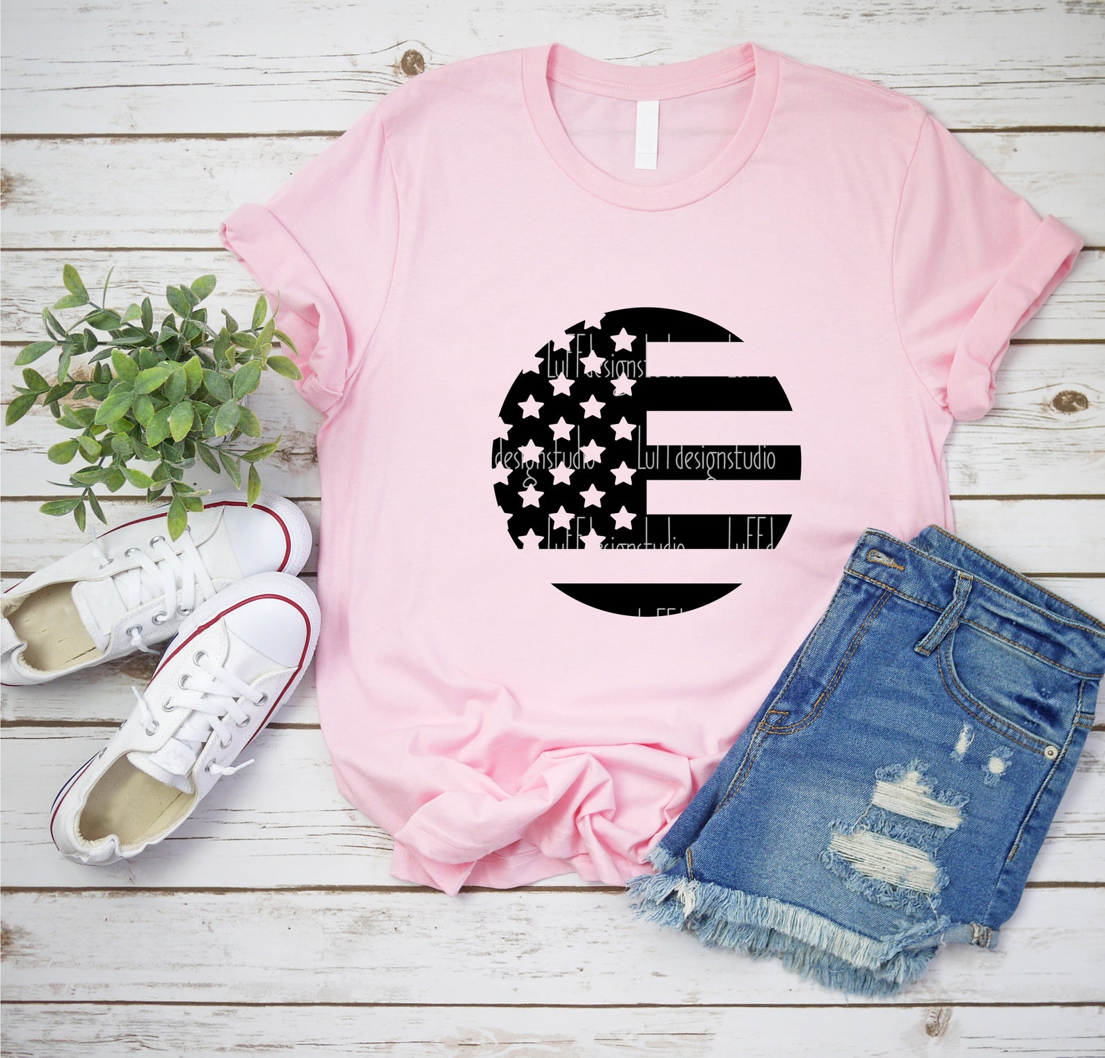 American Flag SVG, 4th of July SVG, Round Us Flag SVG, Patriotic Svg ...