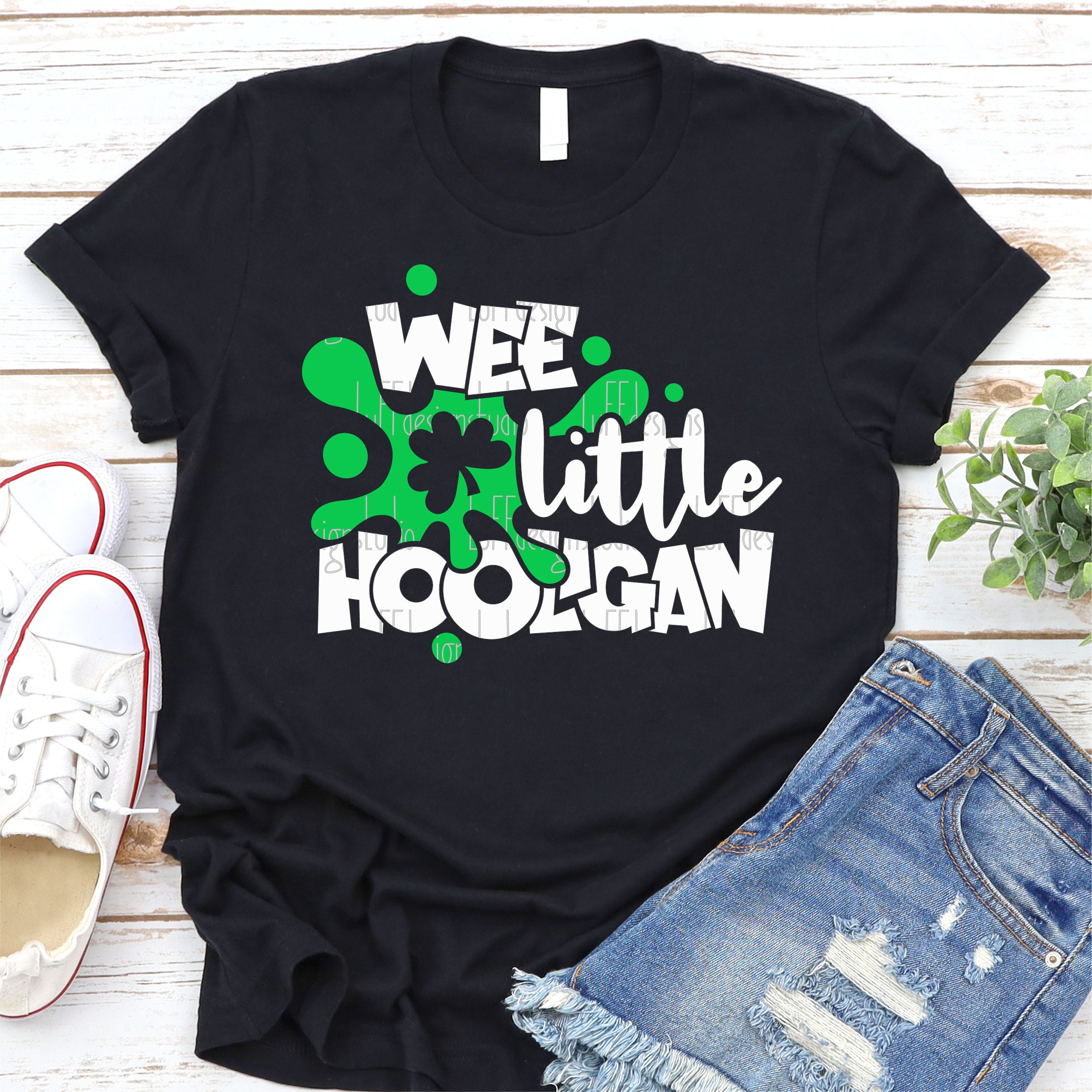 Wee Little Hooligan SVG St Patricks Day SVG Funny Kids St - Etsy