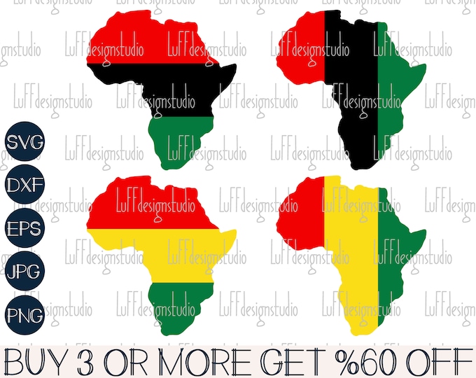 Africa Gold Map SVG, Africa Map Svg, Africa Svg, Black Svg, Afro Woman Svg, Love Africa Svg ...