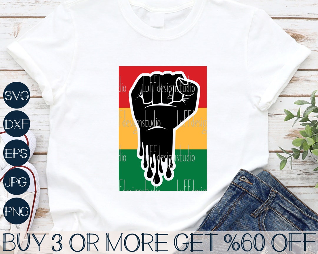 Juneteenth Svg, Fist SVG, Black History Svg, Africa Flag Svg, Fist Bump ...