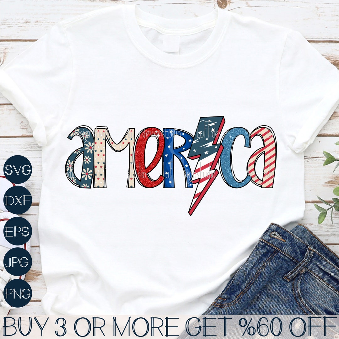 America PNG, Funny 4th of July SVG, Fourth of July PNG, American Flag ...