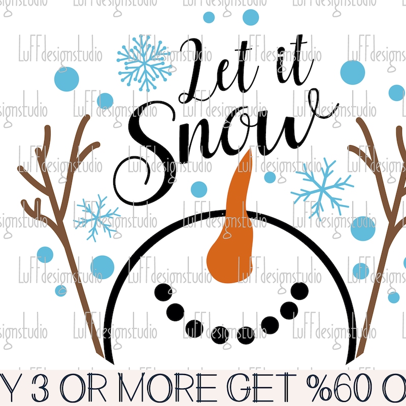 Snow Svg - Etsy