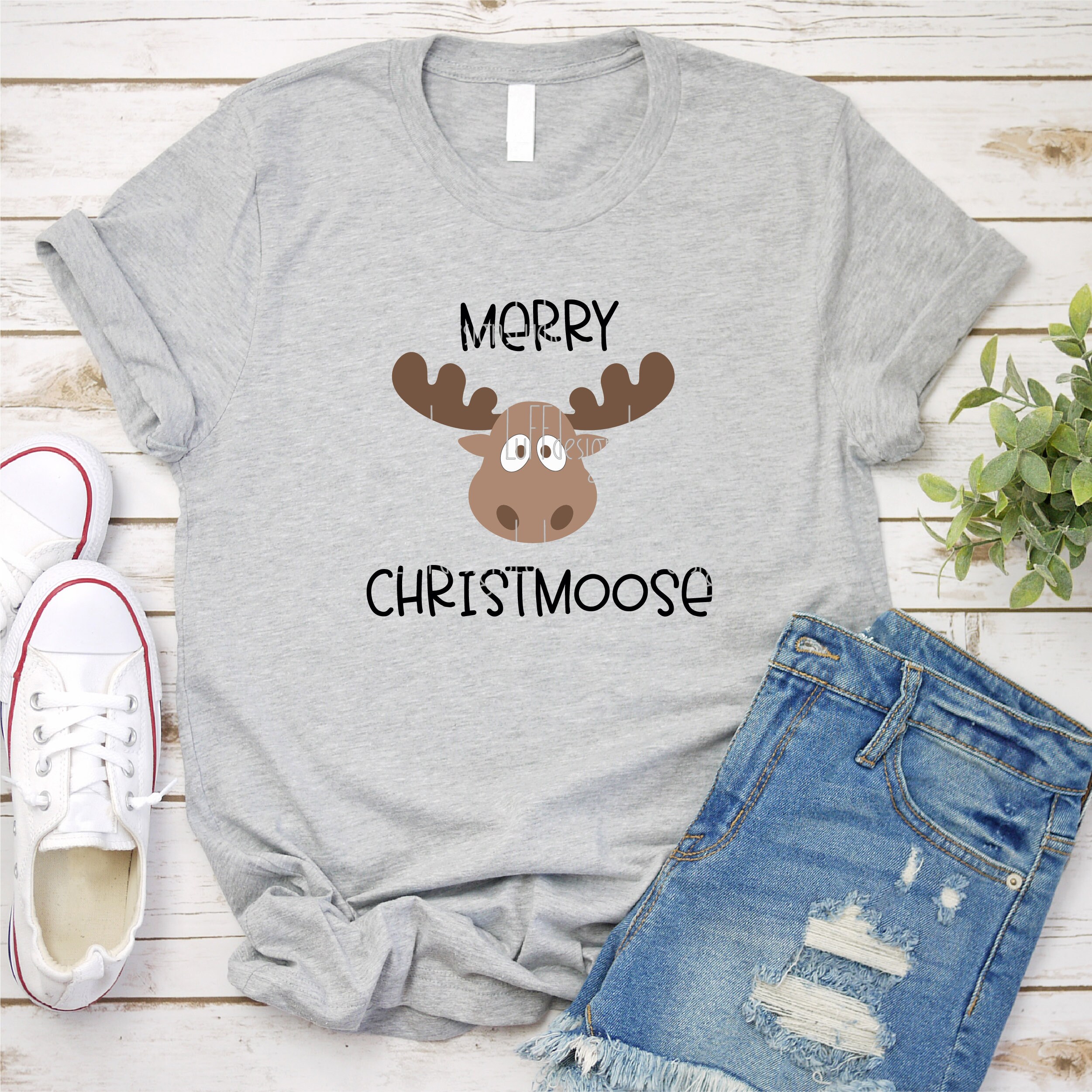 Merry Christmoose SVG, Funny Christmas SVG, Reindeer SVG, Kids ...