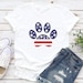 Paw American Flag SVG, Patriotic Dog Lover PNG, Funny 4th of July SVG ...