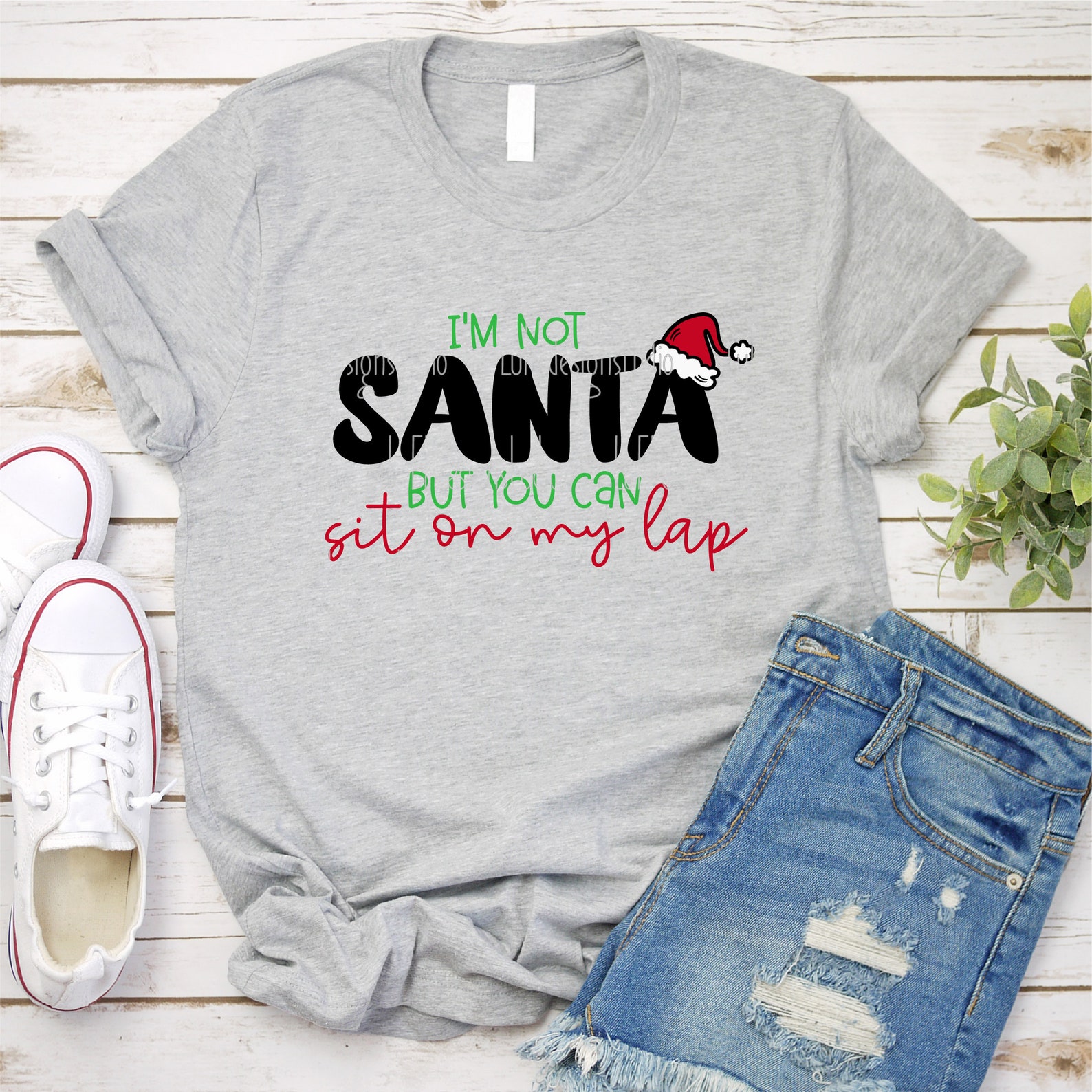 I'm Not Santa but You Can Sit on My Lap SVG, Funny Christmas SVG ...