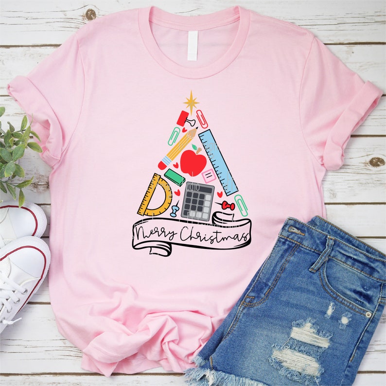 Christmas Teacher SVG Teacher Life SVG Funny Teacher Shirt - Etsy