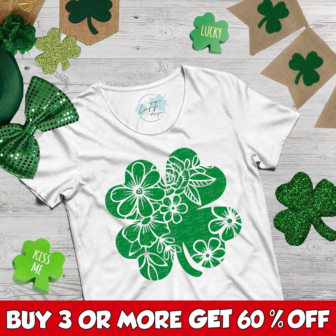 Shamrock SVG, St Patricks Day SVG, Clover SVG, Lucky Svg, Girls St ...