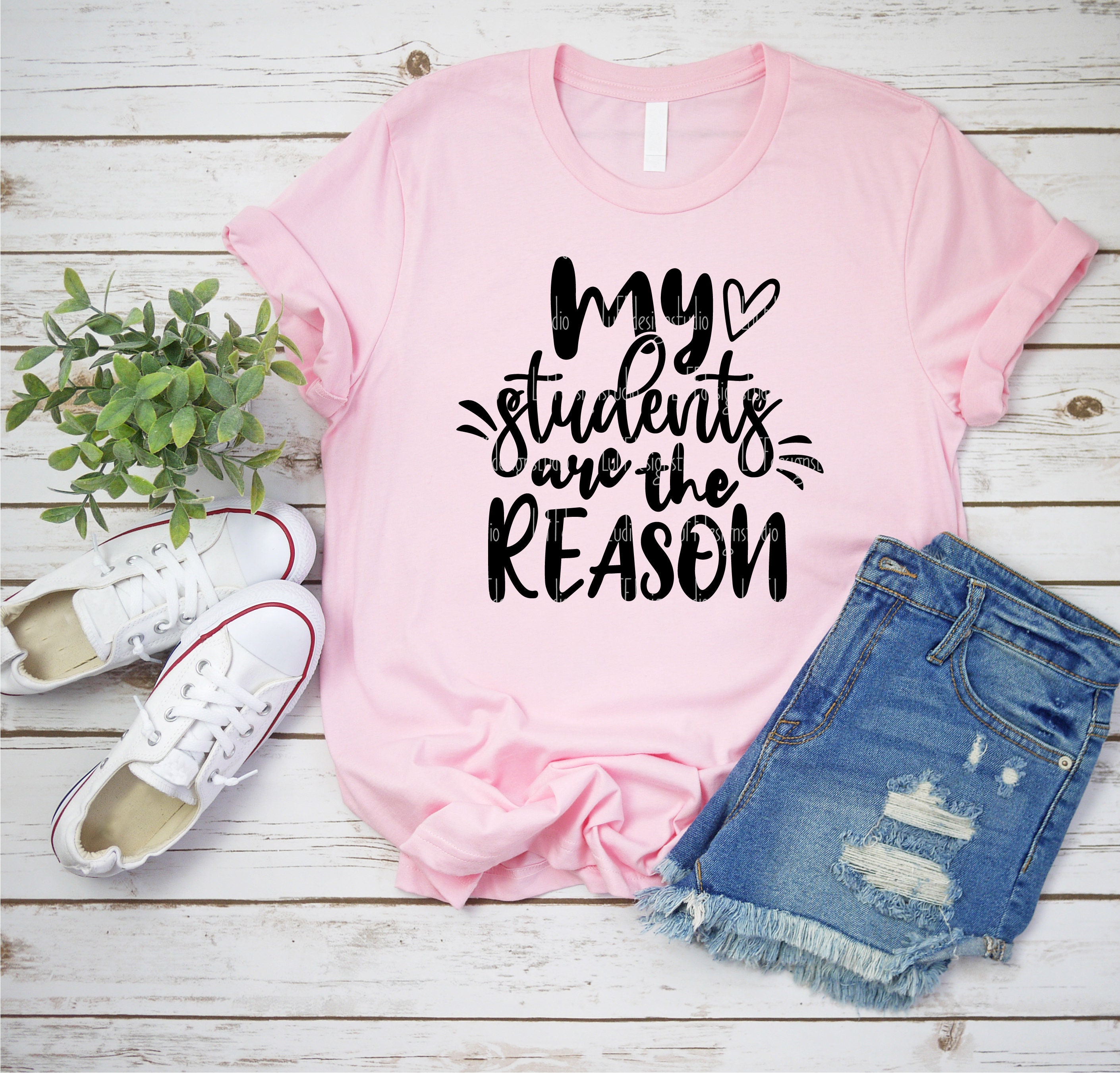 Teacher SVG My Students Are the Reason SVG Shirt Gift - Etsy