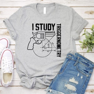 2nd Amendment SVG, I Study Triggernometry SVG, Gun SVG, Sarcastic Gun ...