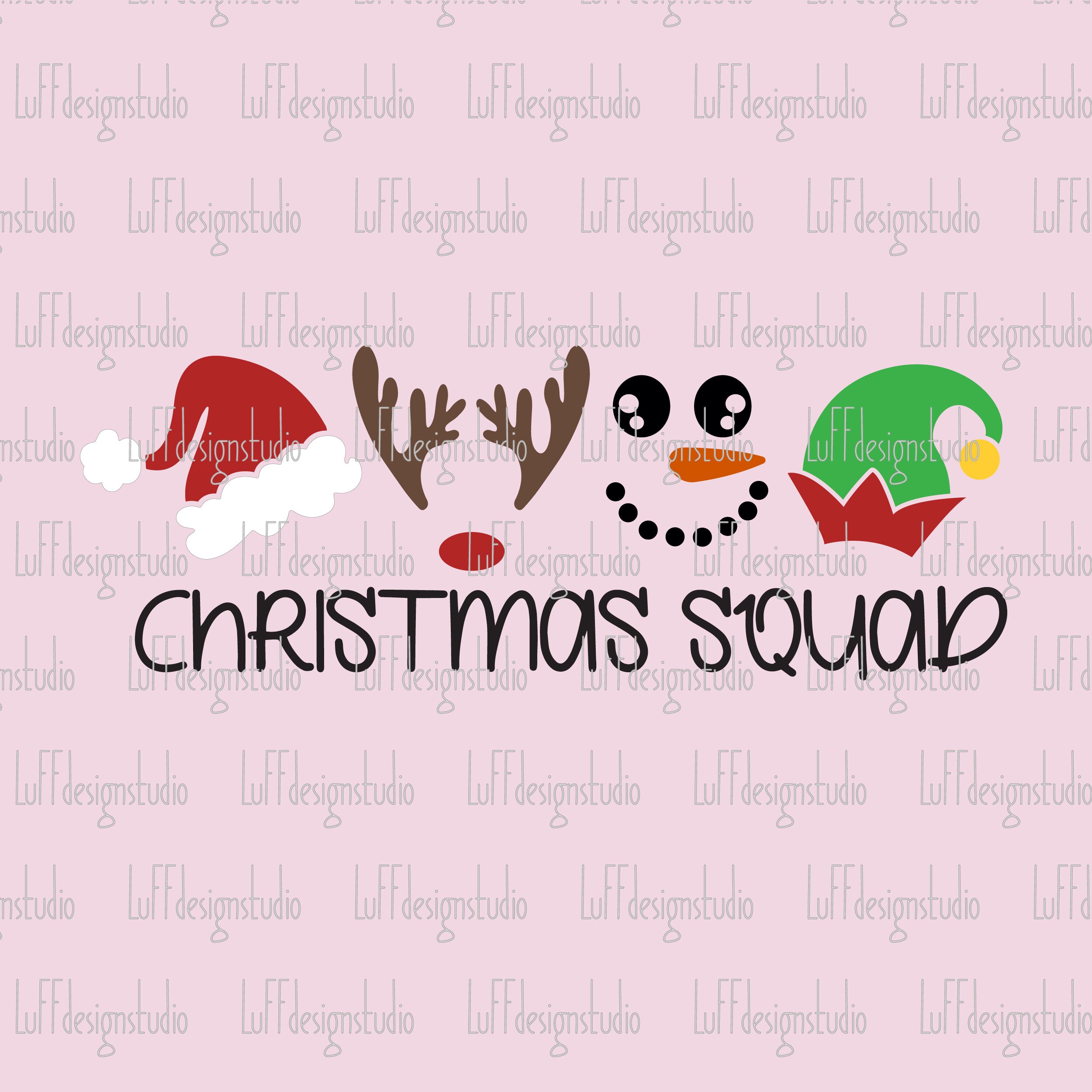 Family Christmas SVG Christmas Squad SVG Christmas Crew SVG - Etsy