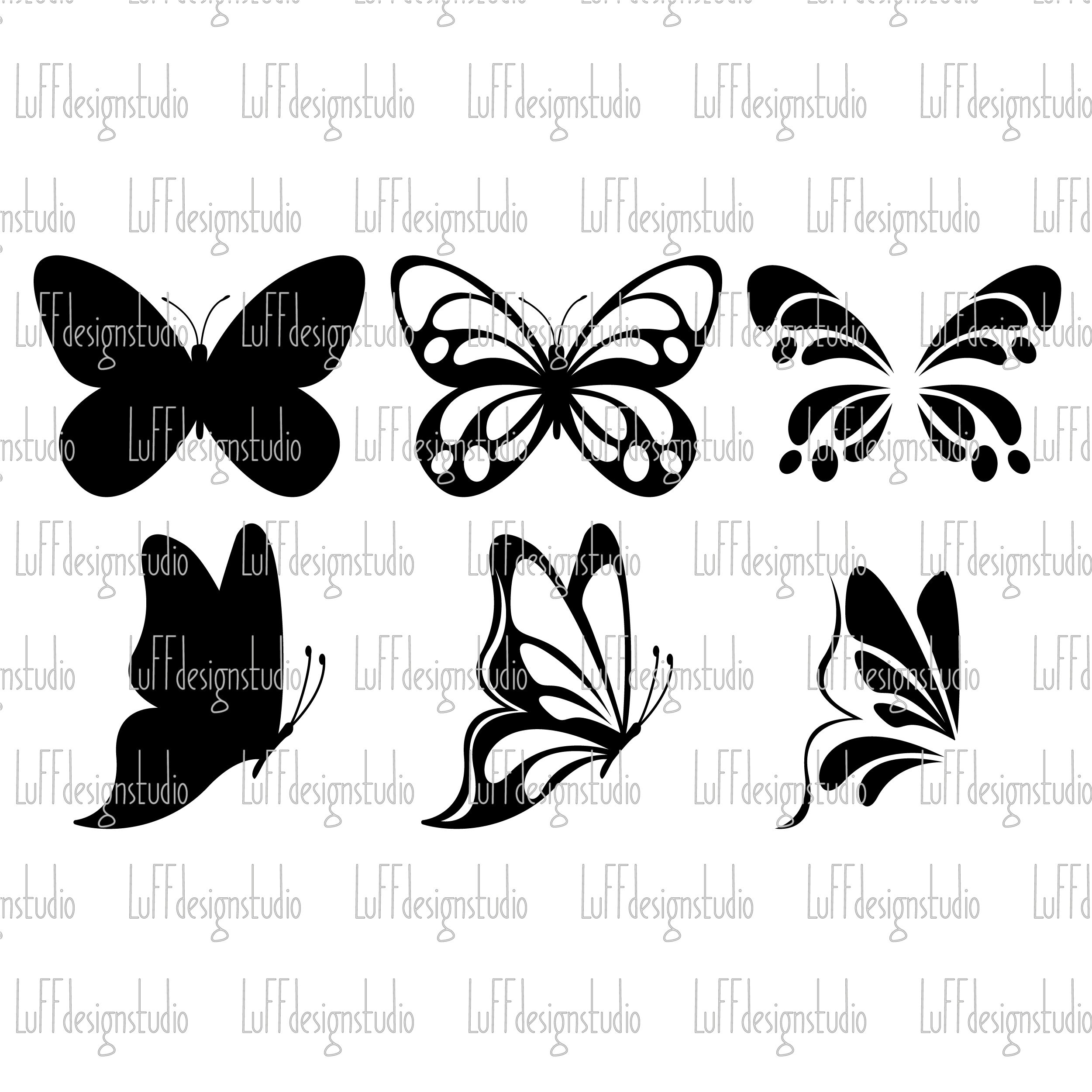 Butterfly SVG Butterflies SVG Butterfly PNG Layered - Etsy