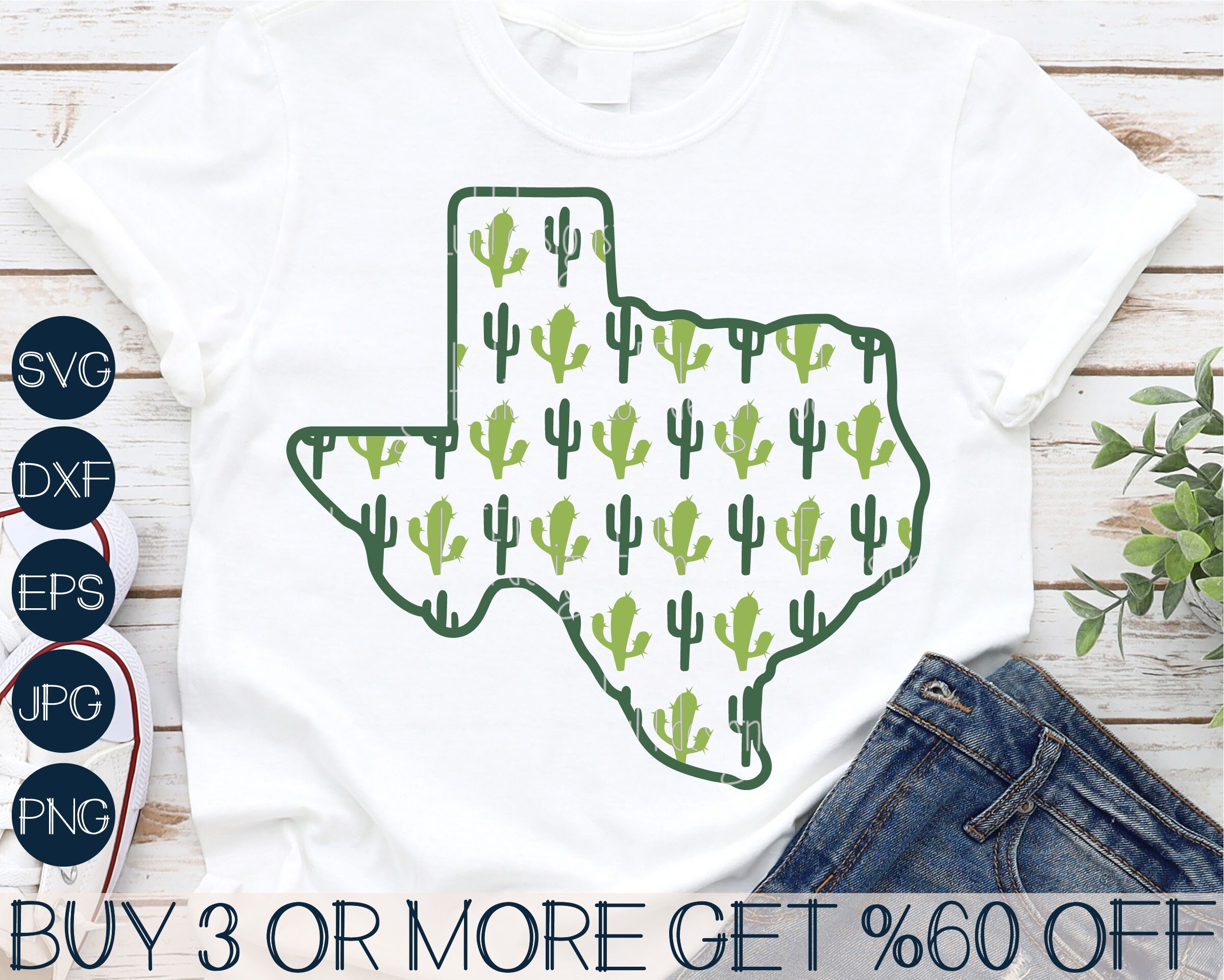 Texas Map With Cactus SVG Texas SVG Cactus Cacti Clipart - Etsy