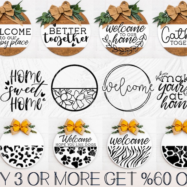 Door Sign Svg - Etsy