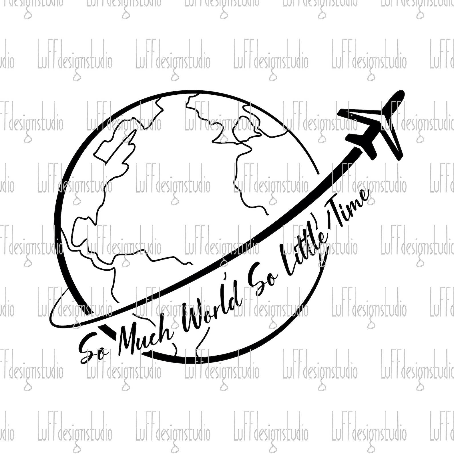 World Traveler SVG, Adventure SVG, Travel SVG, Journey, Airplane ...