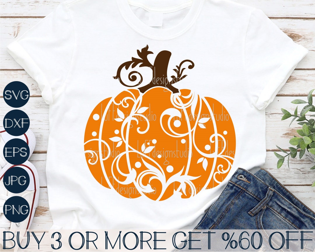 Pumpkin SVG, Swirly Pumpkin SVG, Fall SVG, Halloween Svg, Thanksgiving ...