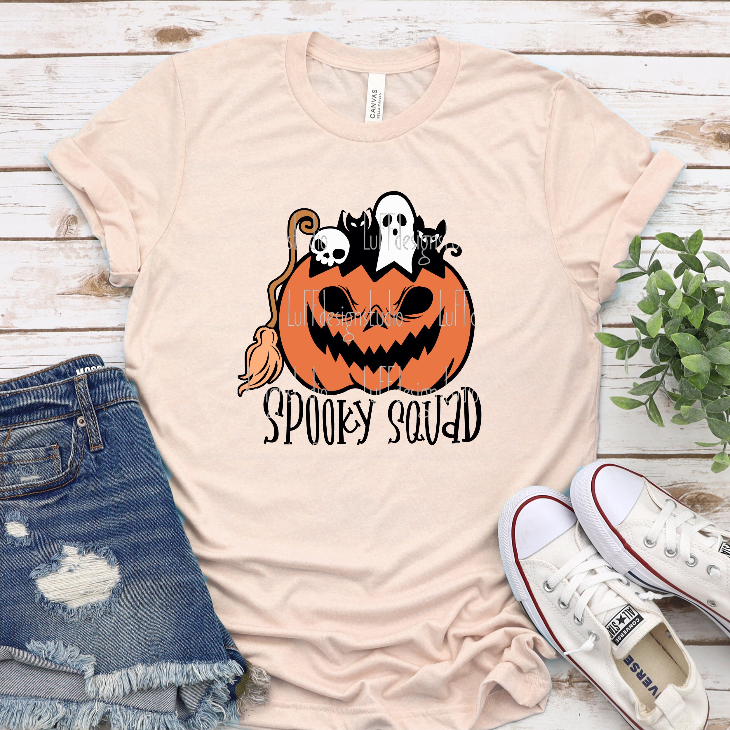 Spooky Squad SVG Halloween Crew SVG Pumpkin SVG Ghost Svg - Etsy
