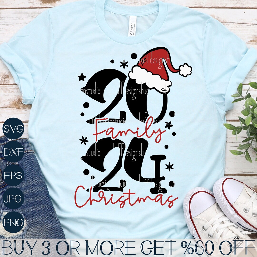 Family Christmas SVG, New Year SVG, 2024 SVG, Christmas Squad Svg ...