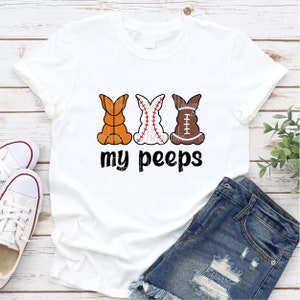 My Peeps SVG, Baseball SVG, Football SVG, Easter Svg, Bunny Svg, Spring ...