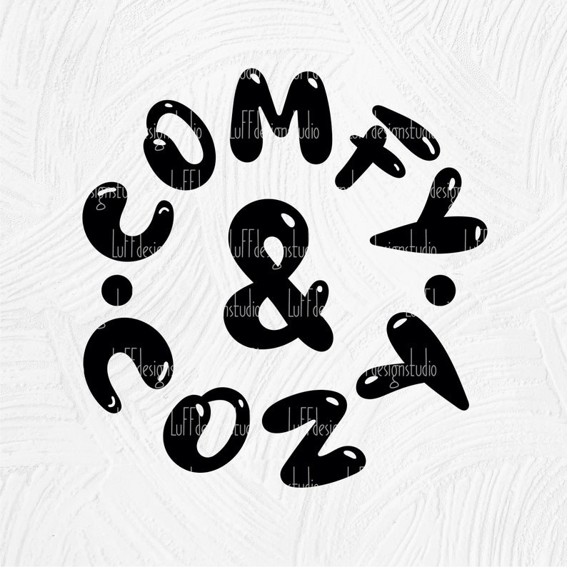 Comfy and Cozy SVG, Stay Cozy SVG, Christmas Words SVG, Cozy Season Svg ...