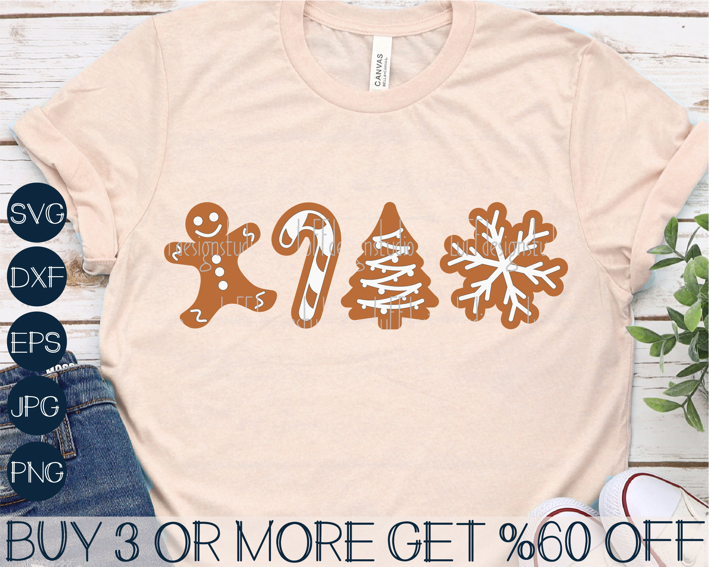 Gingerbread SVG Funny Christmas Shirt SVG Christmas Cookie - Etsy