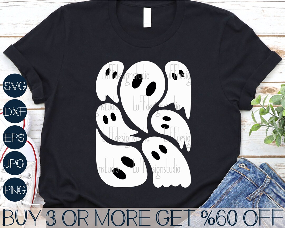 Ghost SVG, Boo SVG, Spooky SVG, Funny Halloween Svg, Cute Ghosts Svg ...