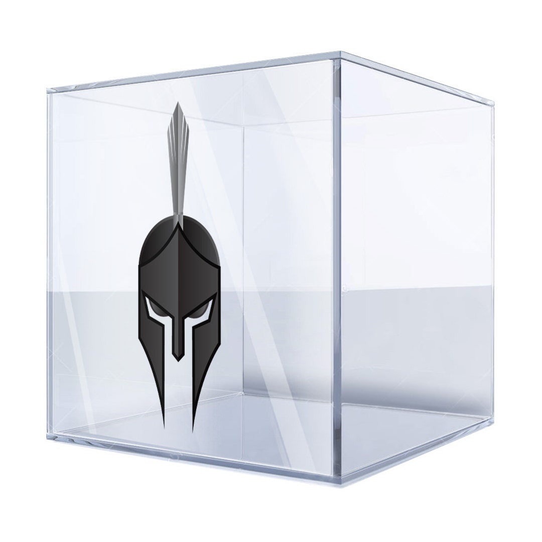 Spartan Warrior Helmet Sticker – Bold Minimalist Spartan Decal for Cars ...