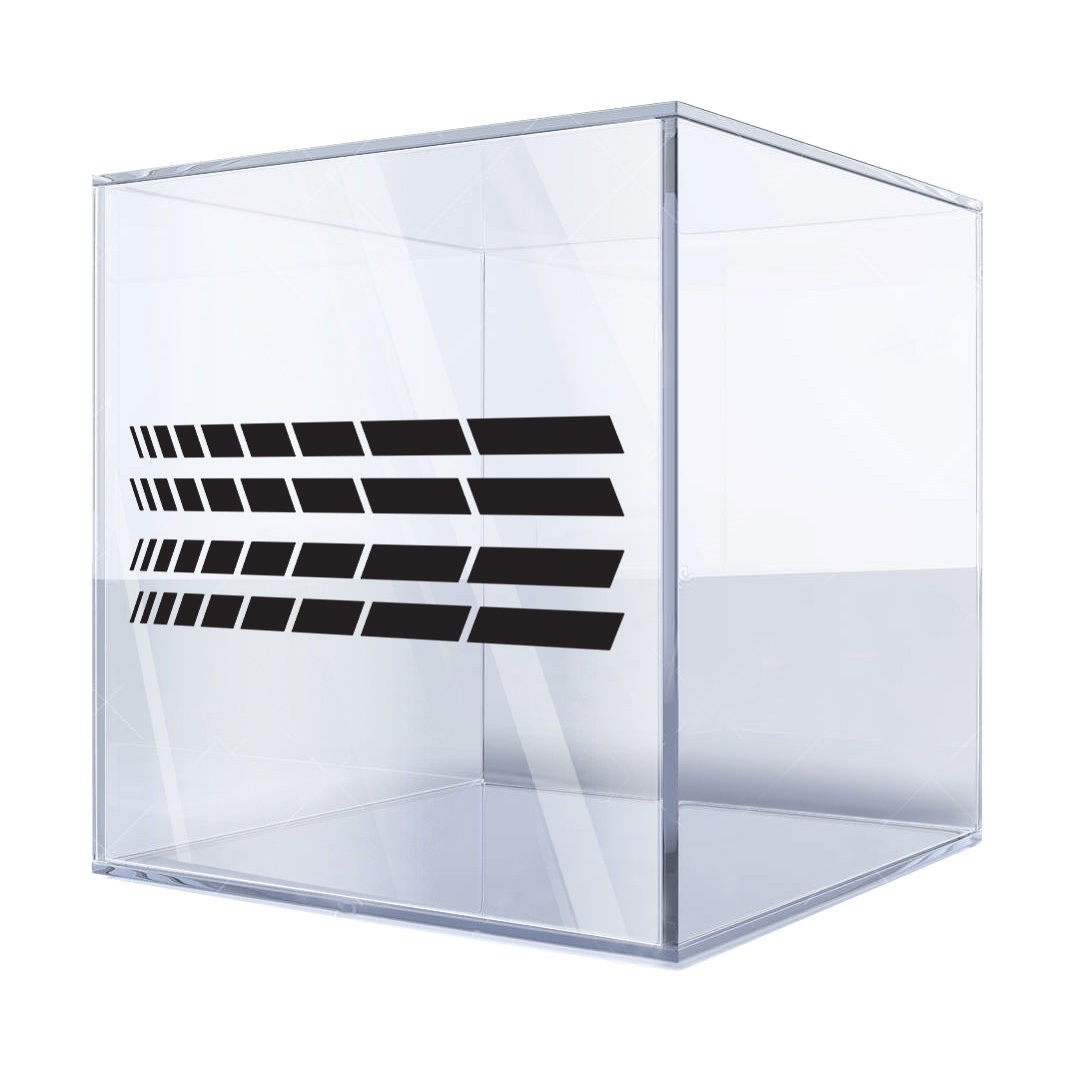 Sleek Tire Track Decal – Black Racing Stripe Sticker for Cars ...