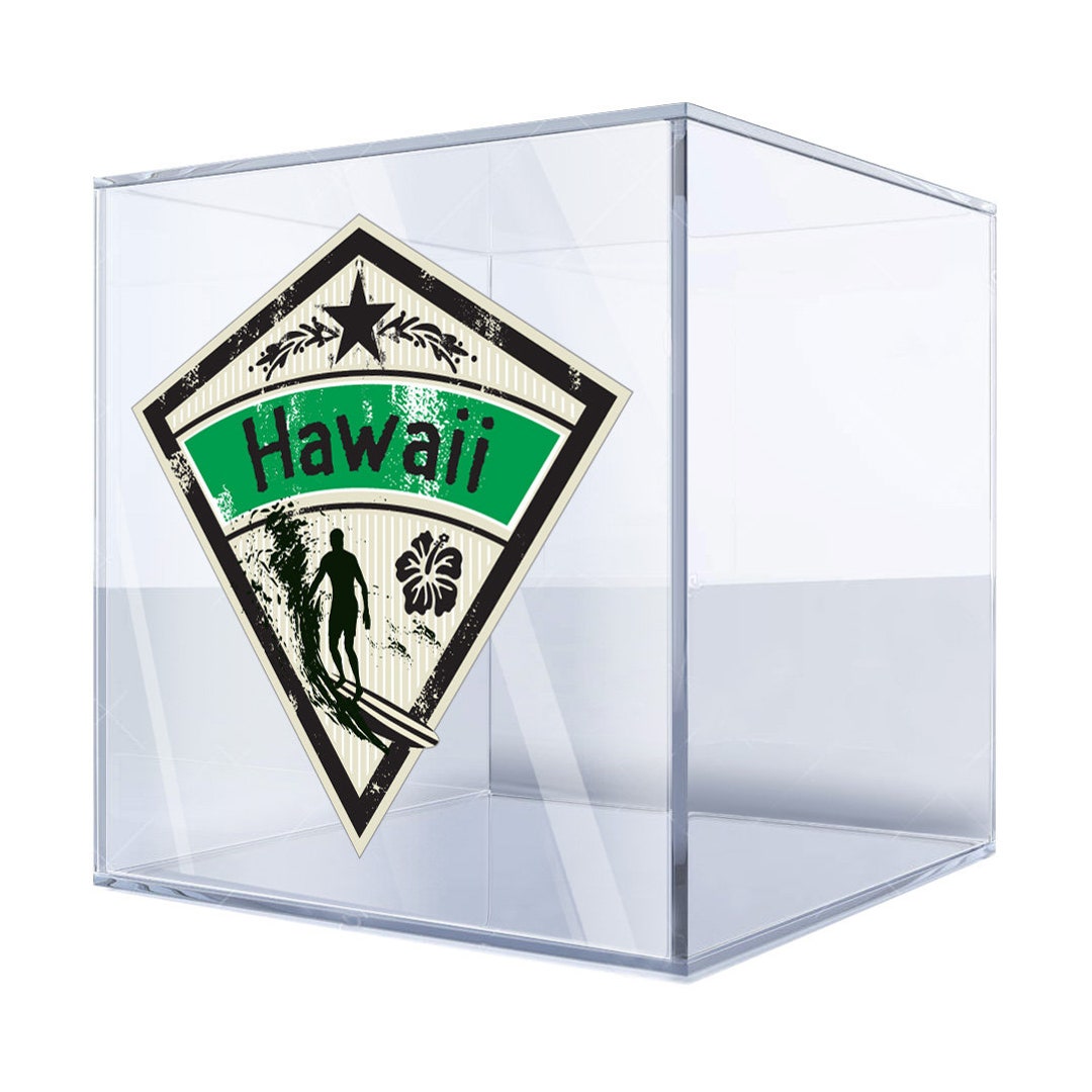 Hawaii Surfing Sticker – Vintage Surf Vacation Souvenir Memorabilia ...