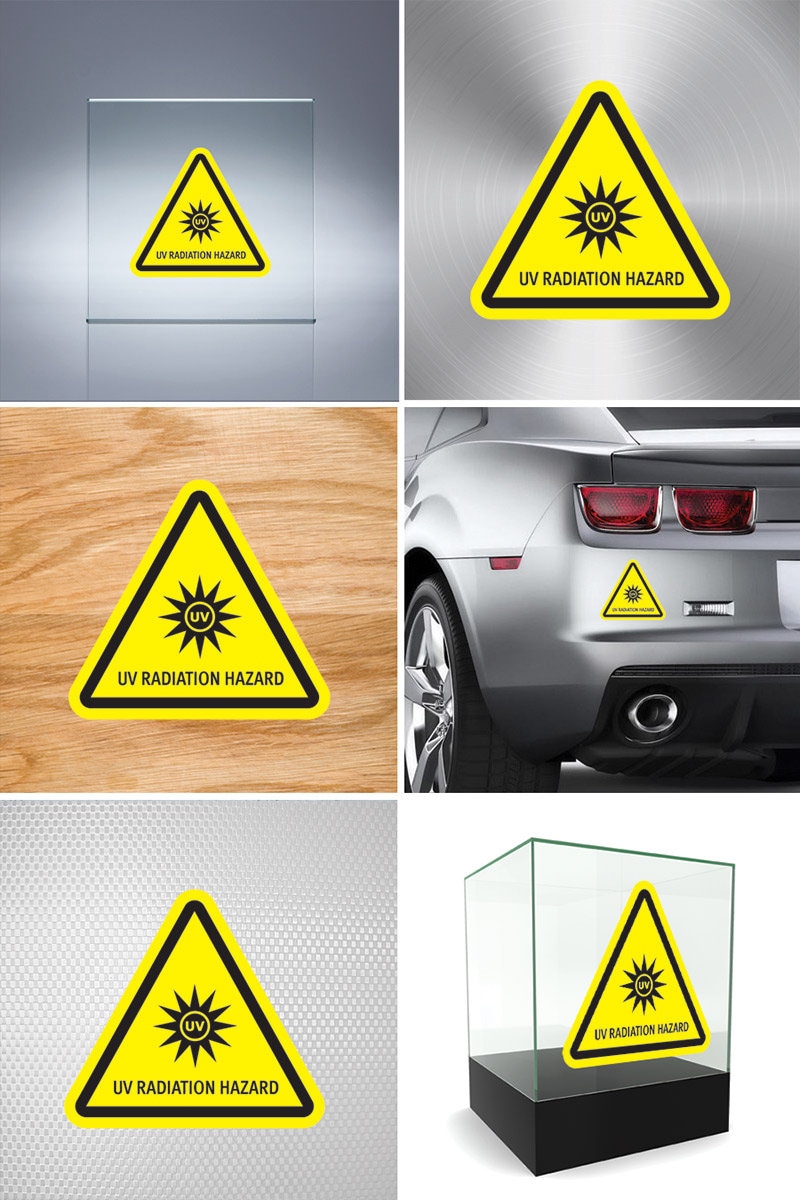 Ultraviolet Hazard Symbol