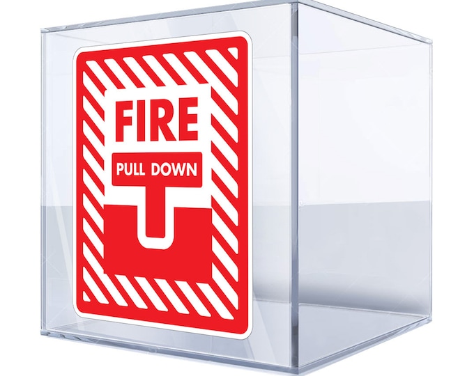 First Aid Fire Extinguisher Sticker Car Vehicle Semi Truck RV Camper ...