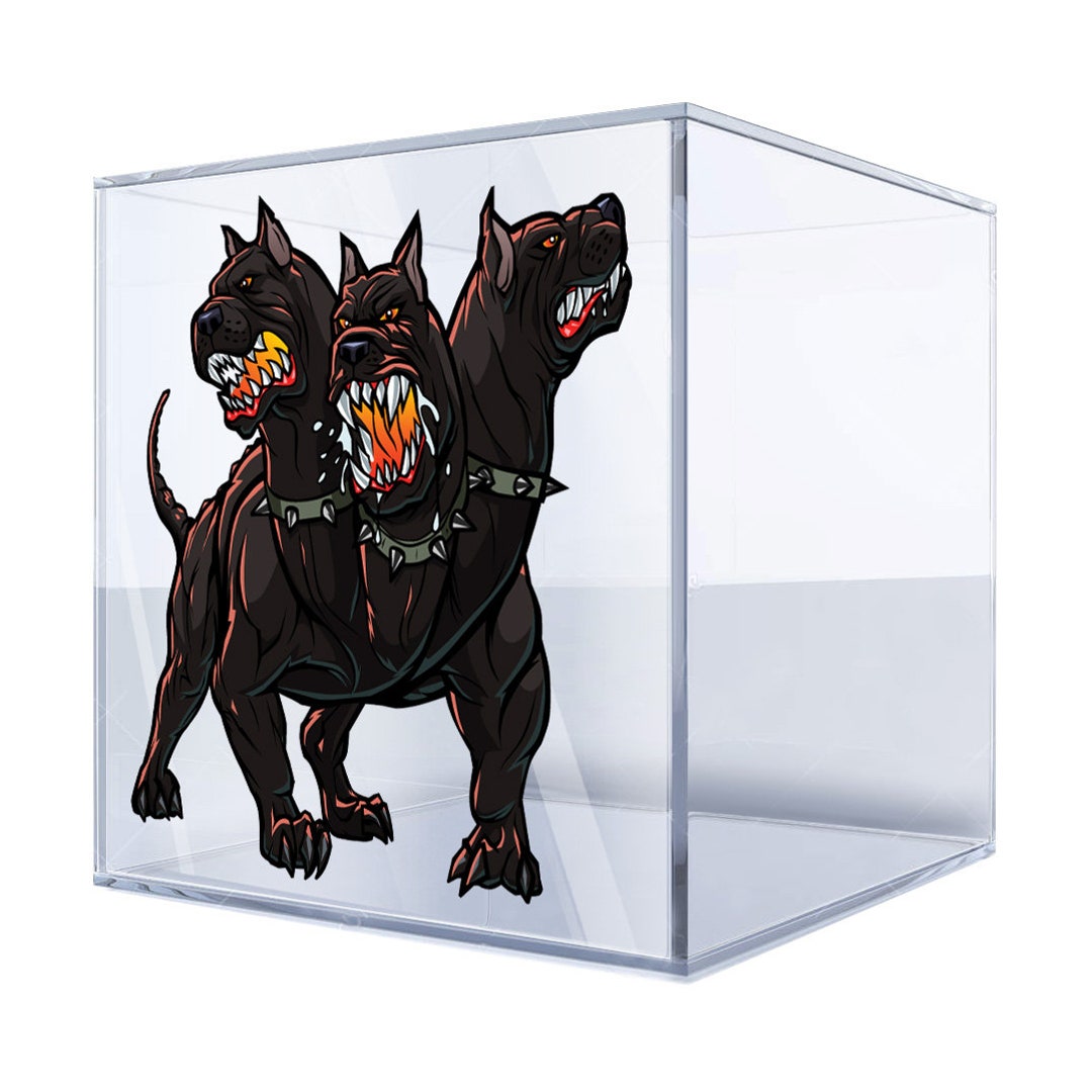 Decal Sticker Cerberus Kerberos the Monstrous Gates of the Underworld ...