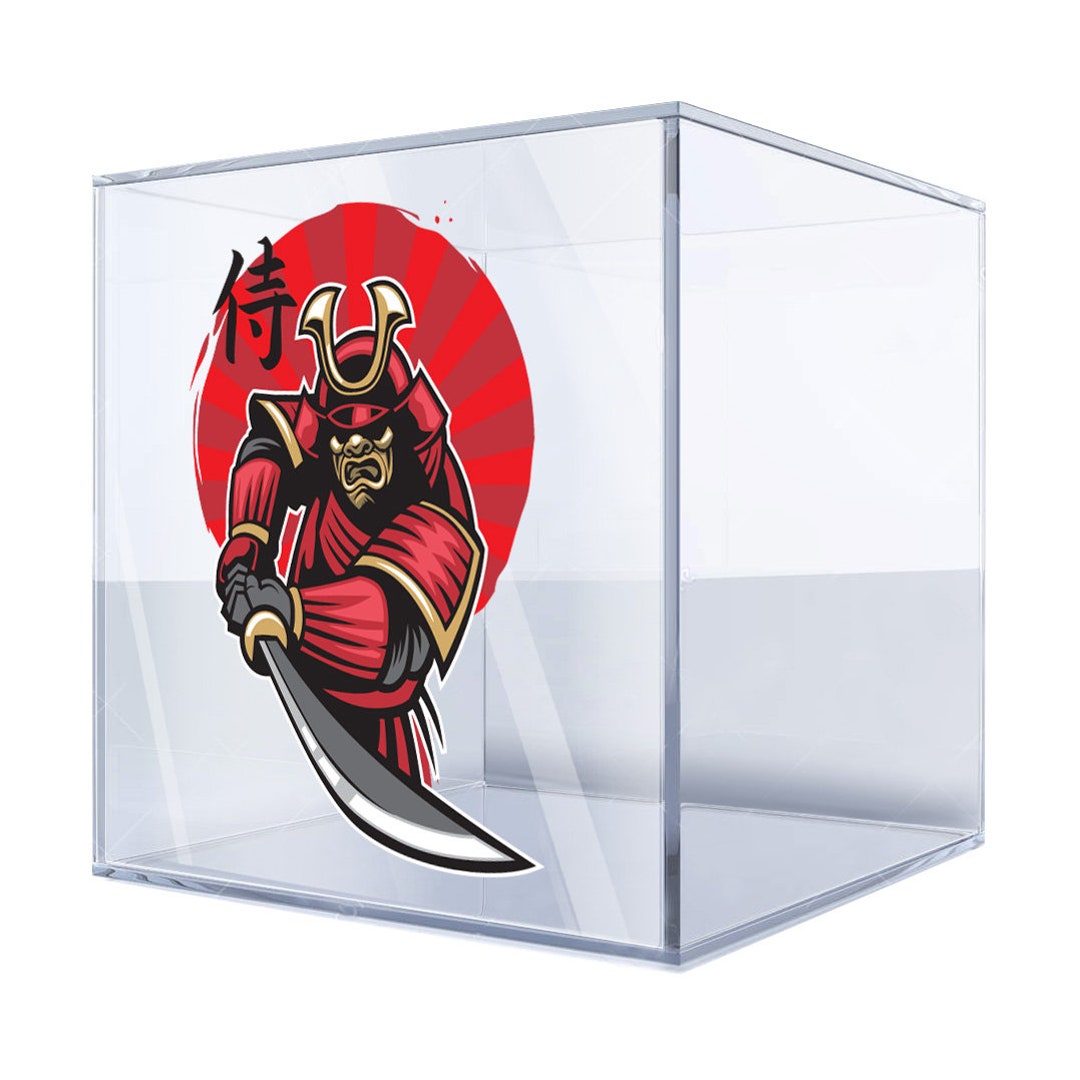 Samurai Warrior Sticker – Bold Japanese Samurai Military Sword Vinyl ...