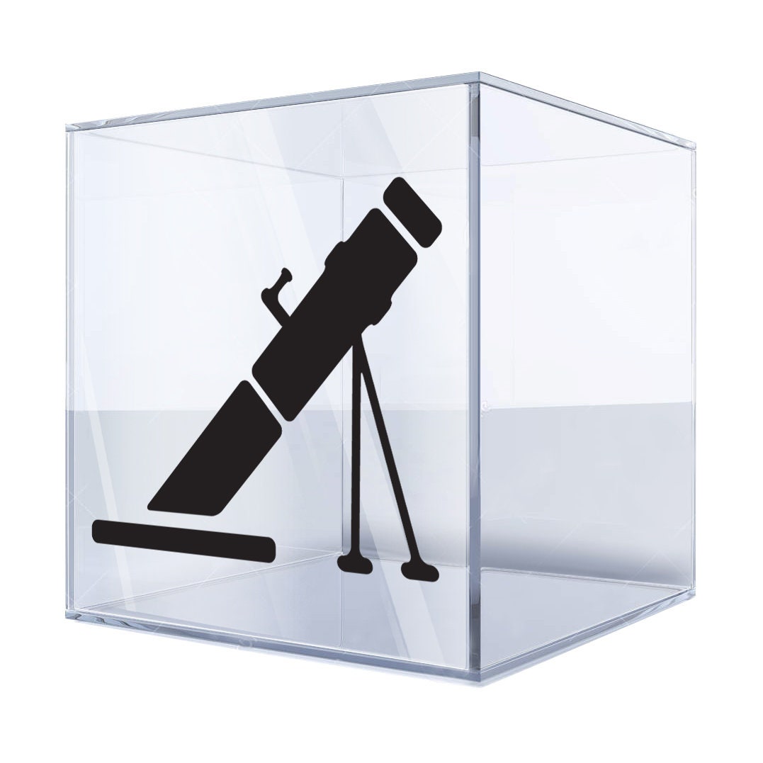 Mortar Army Silhouette Sticker – Durable Vinyl Decal for Cars, Trucks ...