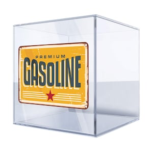 Decal Sticker Vintage Gas Station Sign Retro Antique Classic Old ...