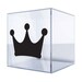 Simple Crown Decal – Black Vinyl Sticker, Minimalist Royal Monarchy ...