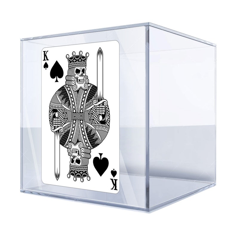 Decal Sticker King of Spades Playing Card Suit Deck Card Game Spades ...