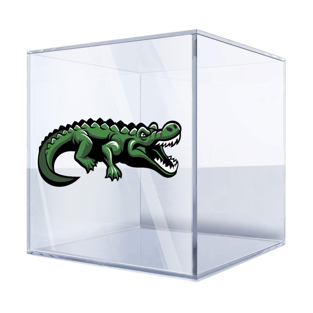 Fierce Alligator Sticker – Bold Green Alligator Decal for Cars, Laptops ...