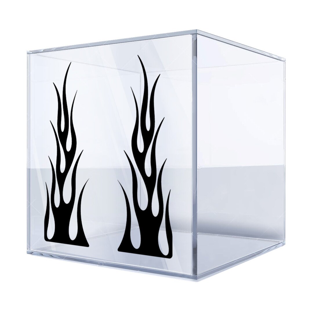 Flame Decal Sticker Set – Flame Vinyl Stickers for Cars, Motorcycles ...