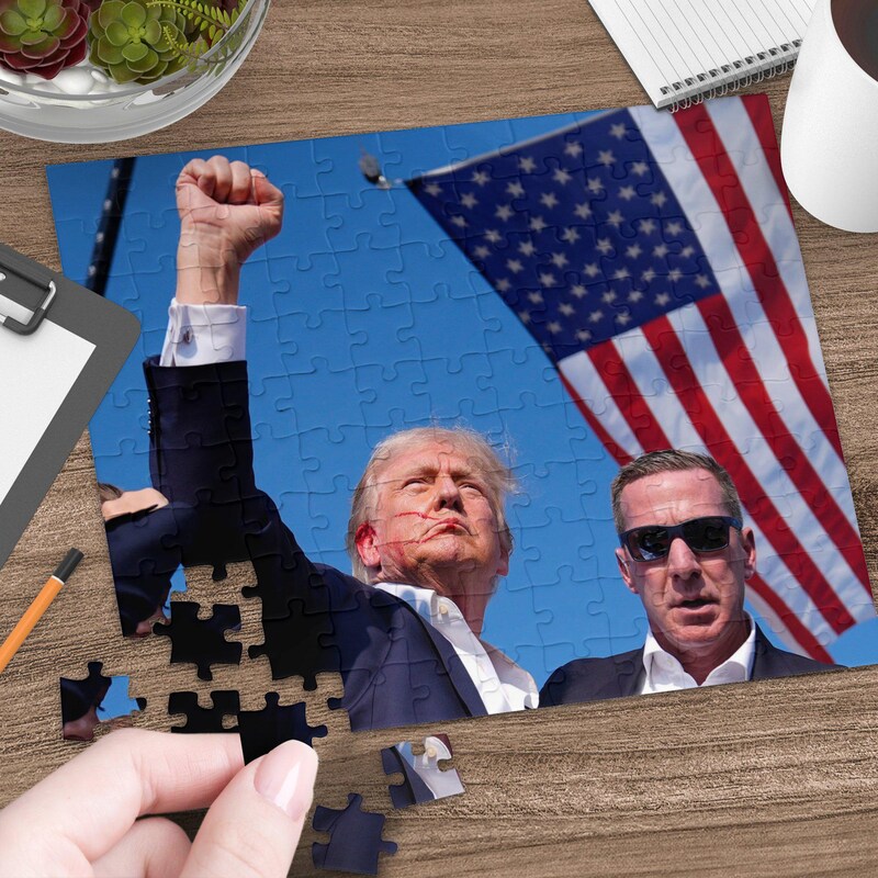 Donald Trump Puzzle - Etsy
