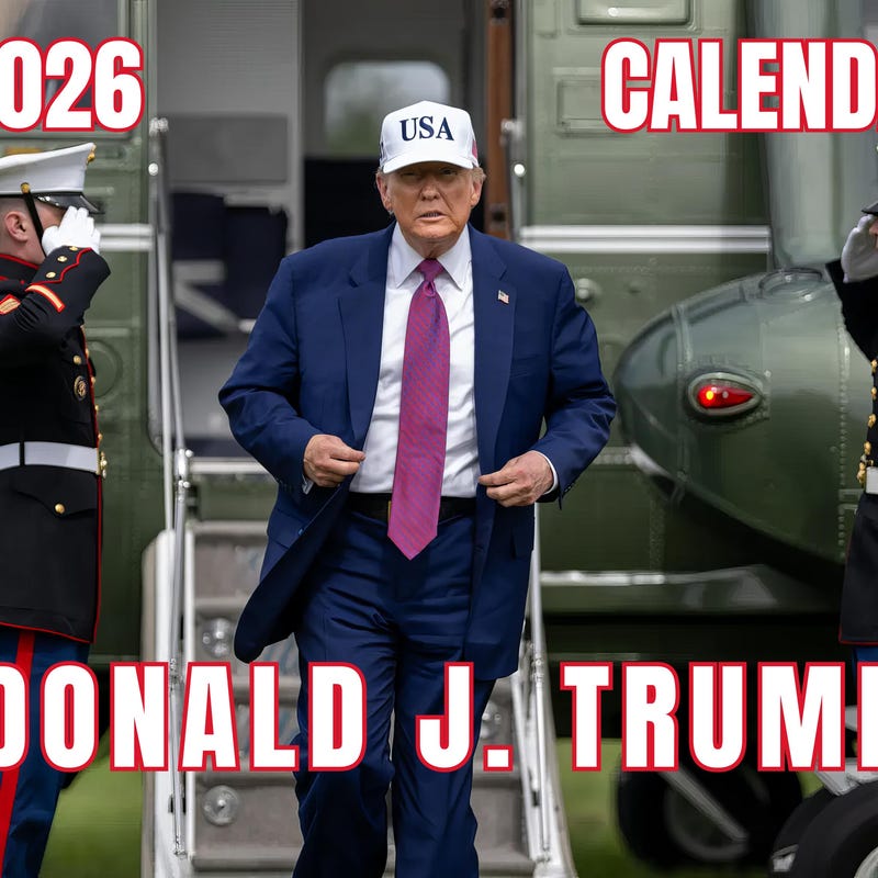 Trump 2026 Calendar - Etsy