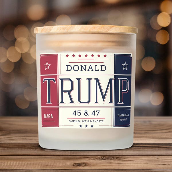 Trump Candle - Etsy