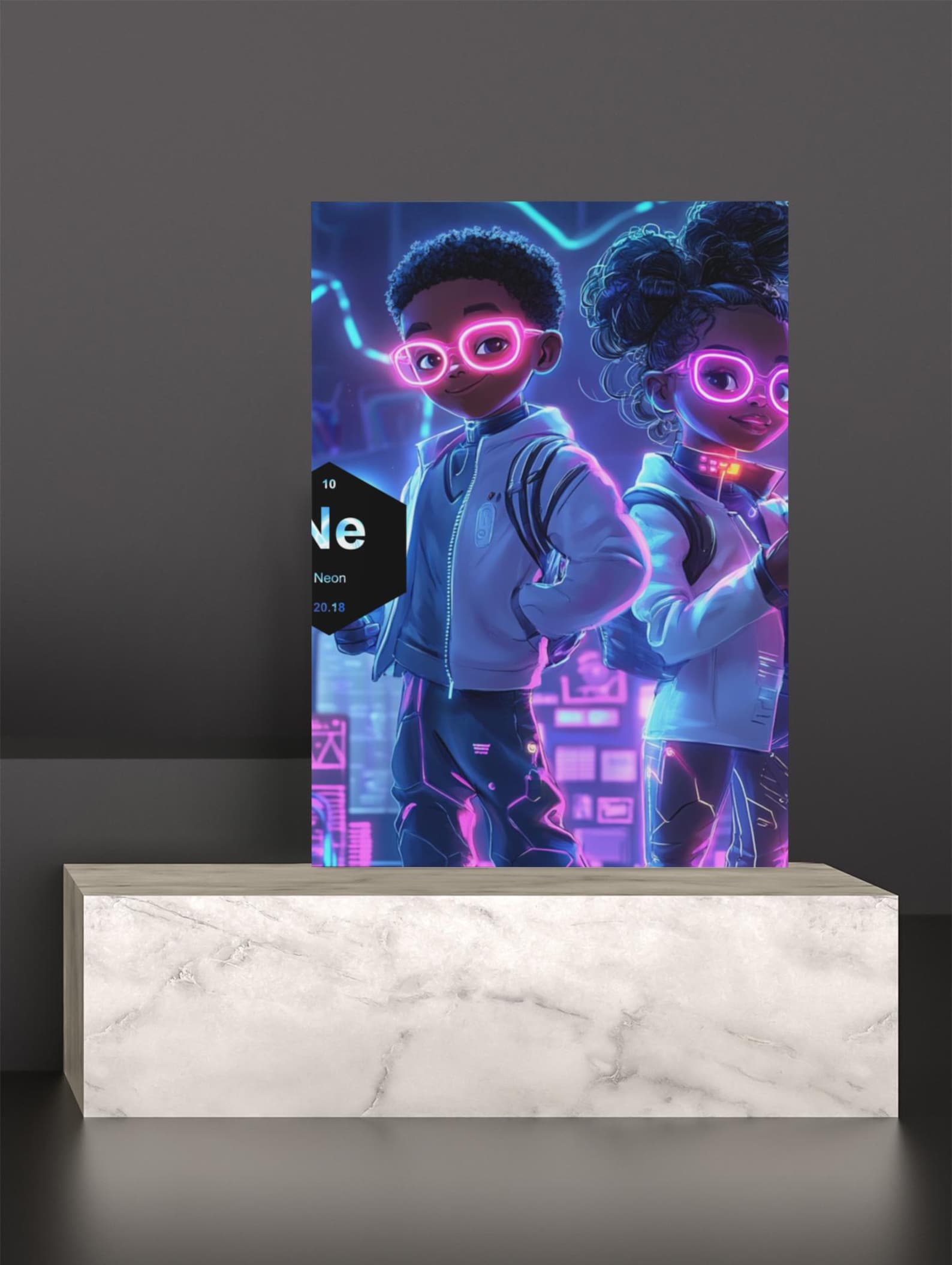 Neon Science Art – Educational Digital Download for Young Scientists ...