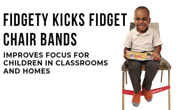 Fidget Toy Chair Kick Bands for School & Home Stimmulates Your | Etsy