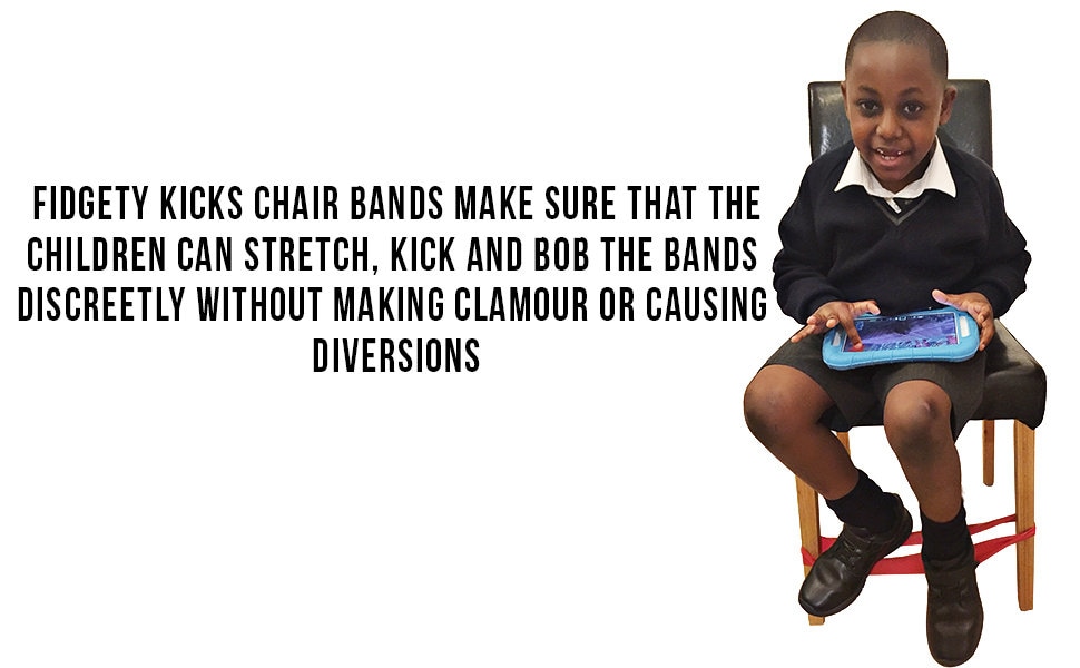 Fidget Toy Chair Kick Bands for School & Home Stimmulates Your Childs ...